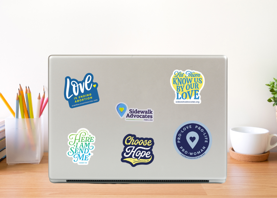 Sticker variety pack (set of 6) – Sidewalk Advocates for Life Store